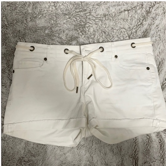 LOFT | Shorts | Rope Tie Waist Denim Shorts | Poshmark